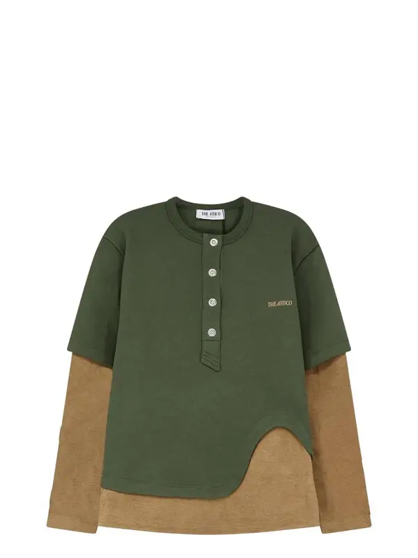 Attico Cotton Sweatshirt - Multicolor