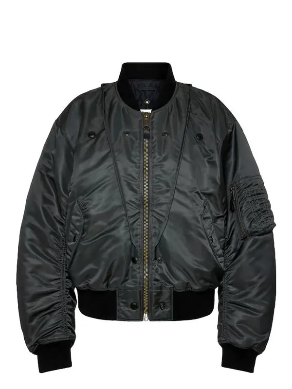 MAISON MARGIELA Reversible Bomber Jacket - Black