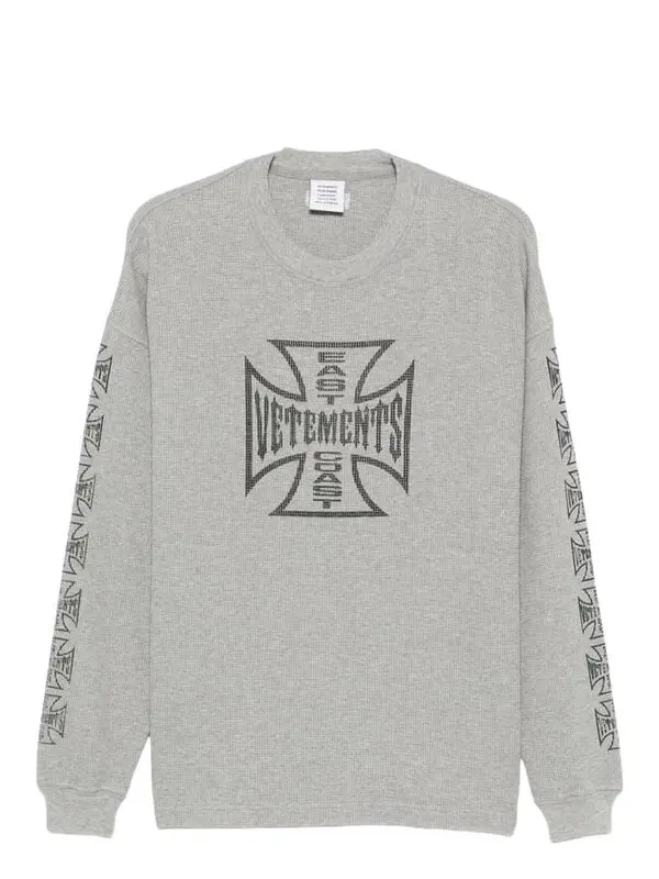 Vetements Grey T-shirts & Vests T-shirts - Gray