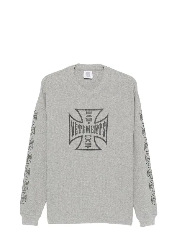 Vetements Grey T-shirts & Vests T-shirts - Gray