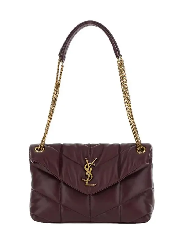 Saint Laurent Loulou Shoulder Bag - Red
