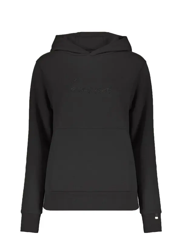 Herno Logo-detail Hoodie - Black