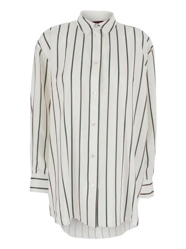 Gucci Jacquard Silk Shirt - Multicolor