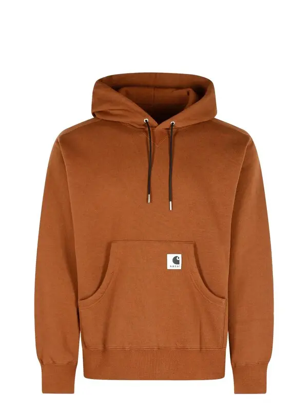 Sacai Carhartt Work In Progress Cotton Sweatshirt - Brown