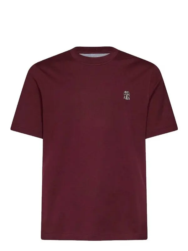Brunello Cucinelli T-shirts & Vests T-shirts - Red