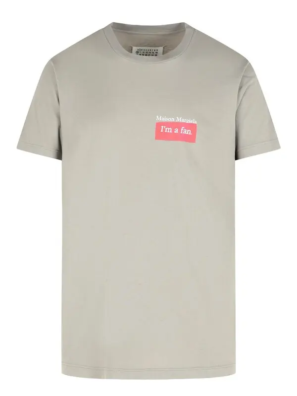 MAISON MARGIELA Cotton T-shirt - Gray