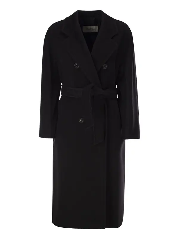 Max Mara Madame Virgin Wool And Cashmere Coat - Black