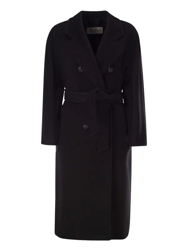 Max Mara Madame Virgin Wool And Cashmere Coat - Black