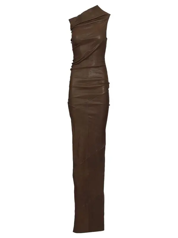 Rick Owens Athena Dress - Brown