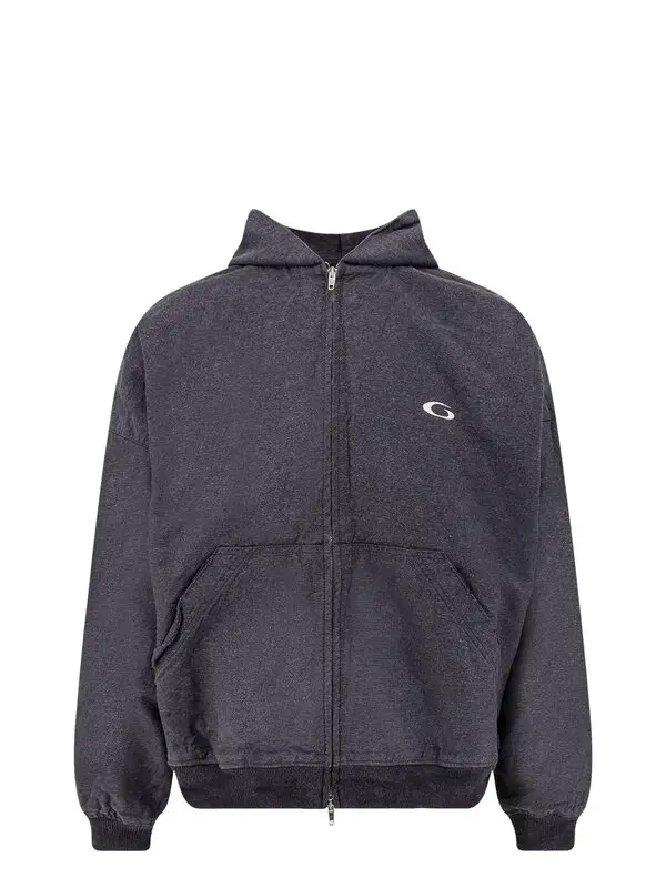 Balenciaga Trompe L'oeil Cotton Sweatshirt - Multicolor