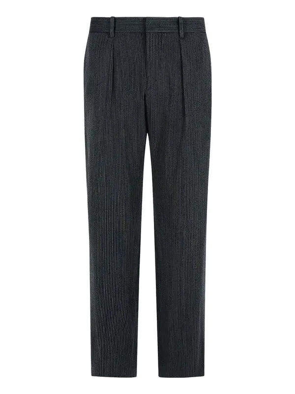 Isabel Marant Étoile Henda Virgin Wool Blend Pants - Black