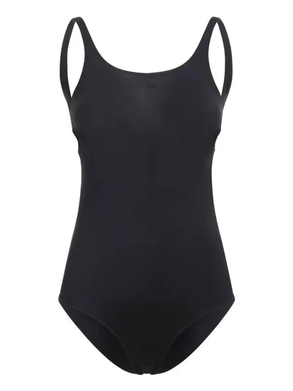 COURREGES Cut-out One-piece - Black
