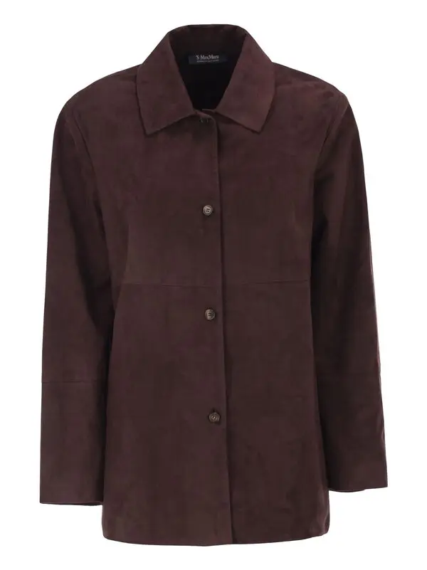 Max Mara Suede Shirt - Multicolor