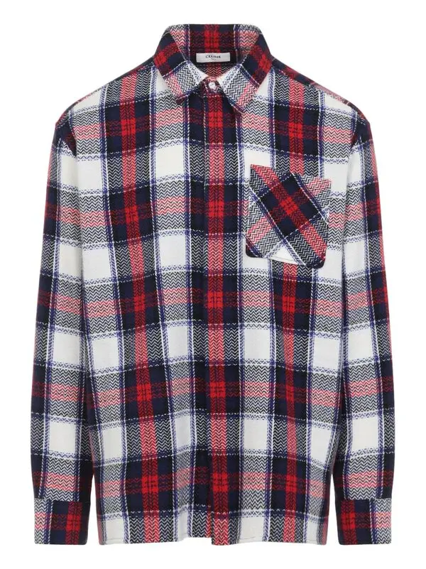 Celine Cashmere Overshirt - Multicolor