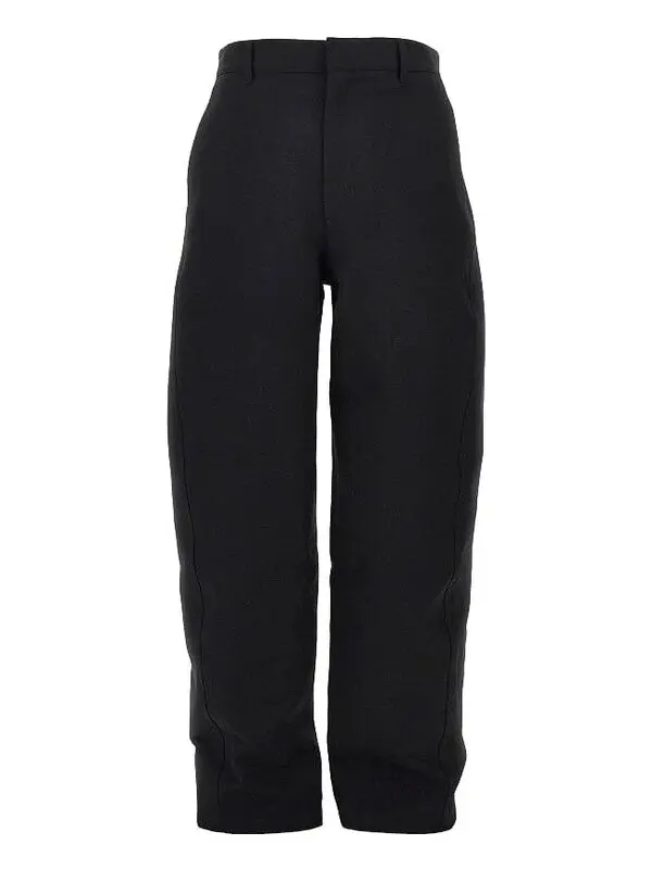 Givenchy Couture Seam Cotton Pants - Black