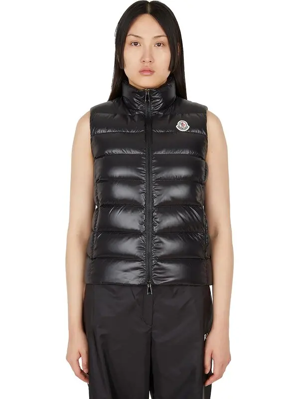 Moncler Ghany Sleeveless Jacket - Black
