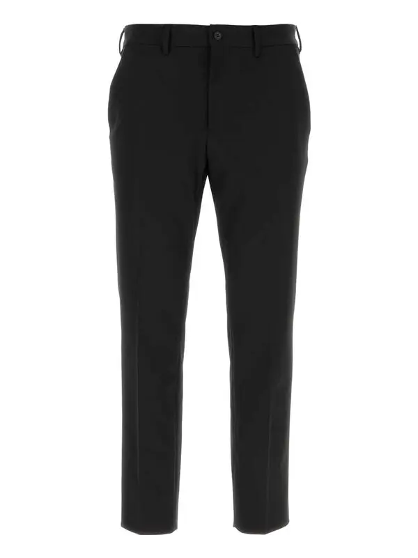 Prada Stretch Polyester Pant - Black