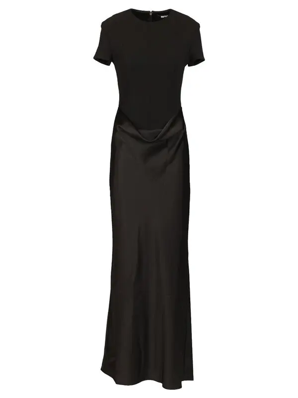 ROTATE BY BIRGER CHRISTENSEN Long Dress - Black