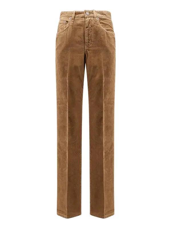 Saint Laurent Clyde Corduroy Trousers - Multicolor