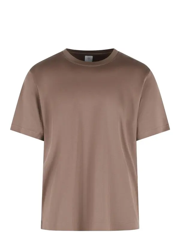 Eleventy Cotton T-shirt - Brown