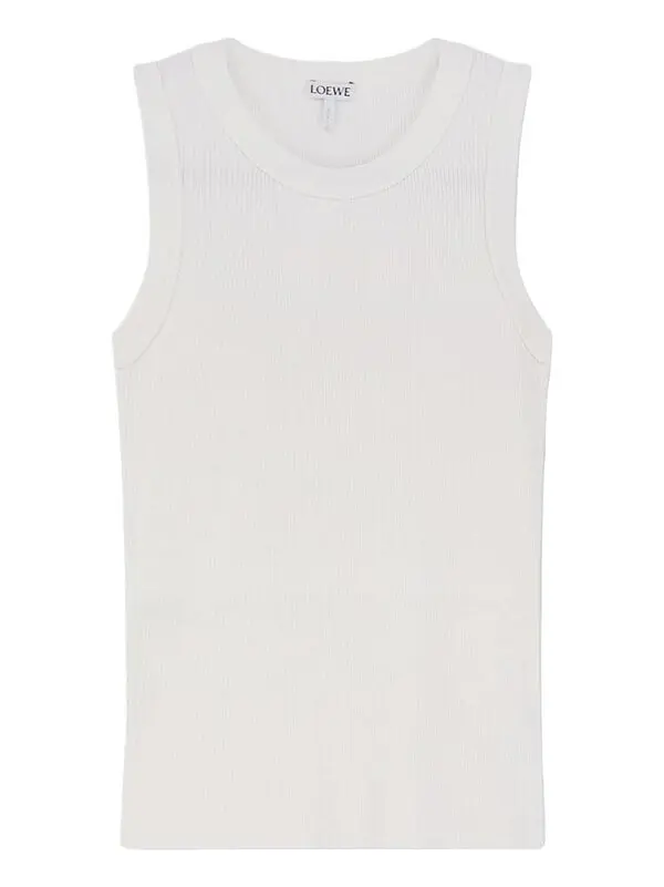 Loewe Anagram Viscose Tank Top - White