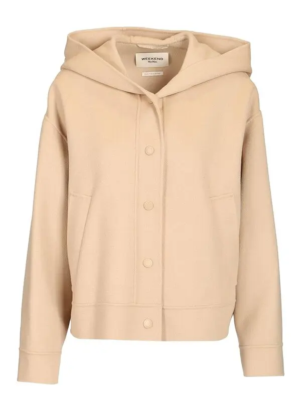 Max Mara Hooded Jacket - Cream