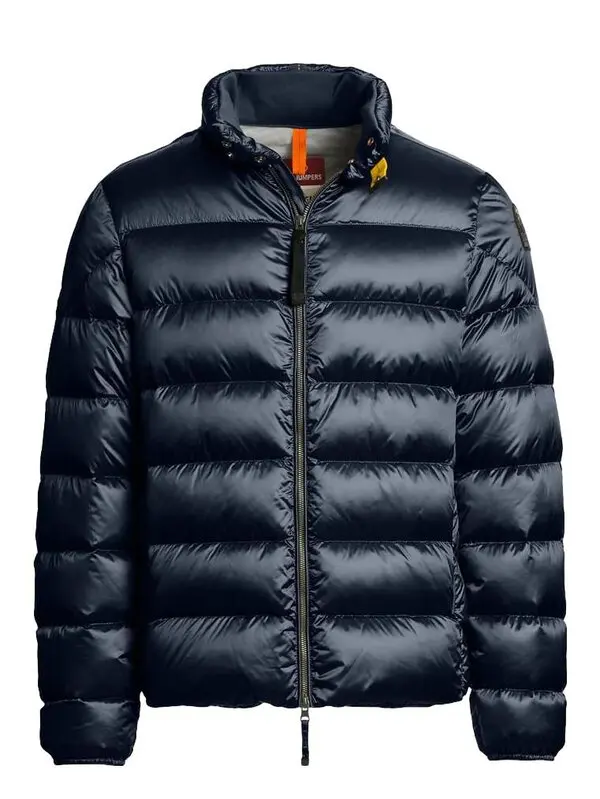 PARAJUMPERS Quilted High Neck Padded Down Jacket - Blue