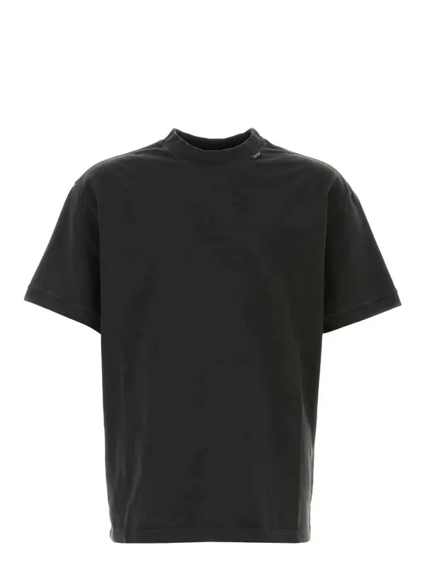 Prada Slate Cotton T-shirt - Black