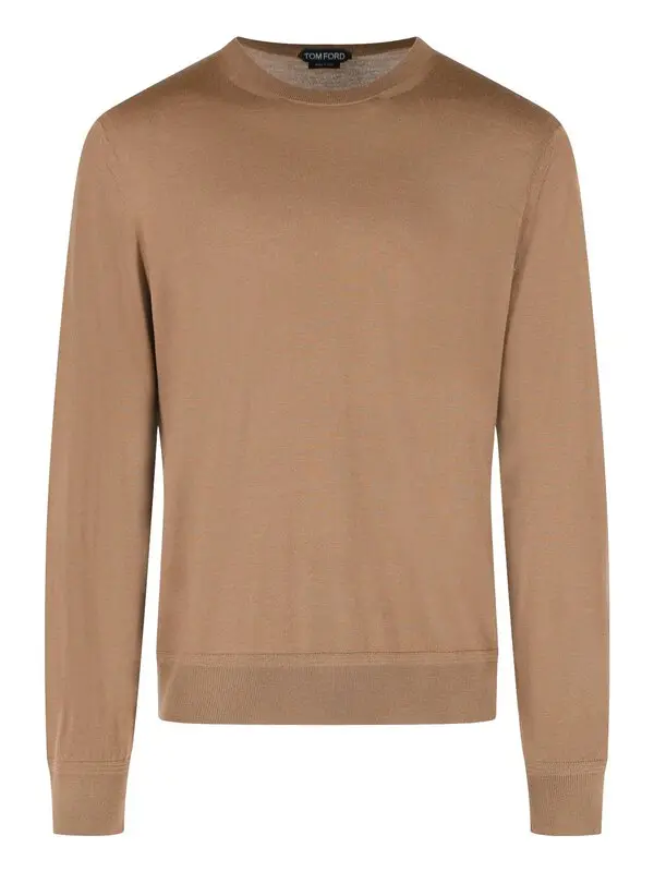 TOM FORD Wool Sweater - Brown