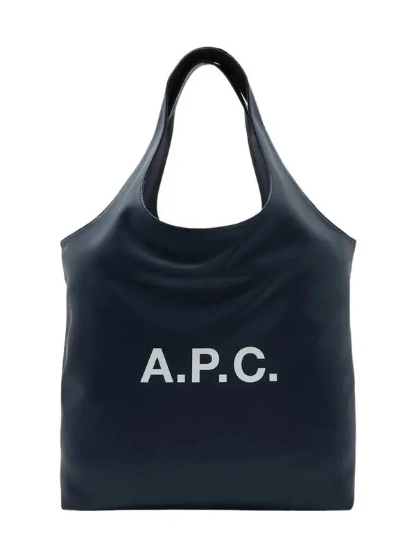A.p.c. Printed Tote Bag - Blue