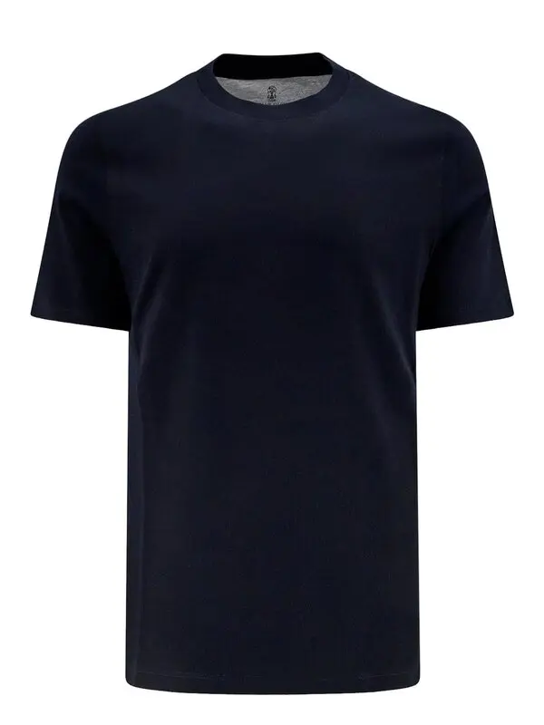 Brunello Cucinelli Cotton T-shirt - Blue
