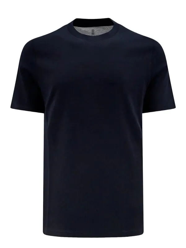 Brunello Cucinelli Cotton T-shirt - Blue