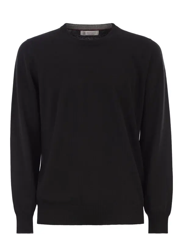 Brunello Cucinelli Cashmere Sweater - Black