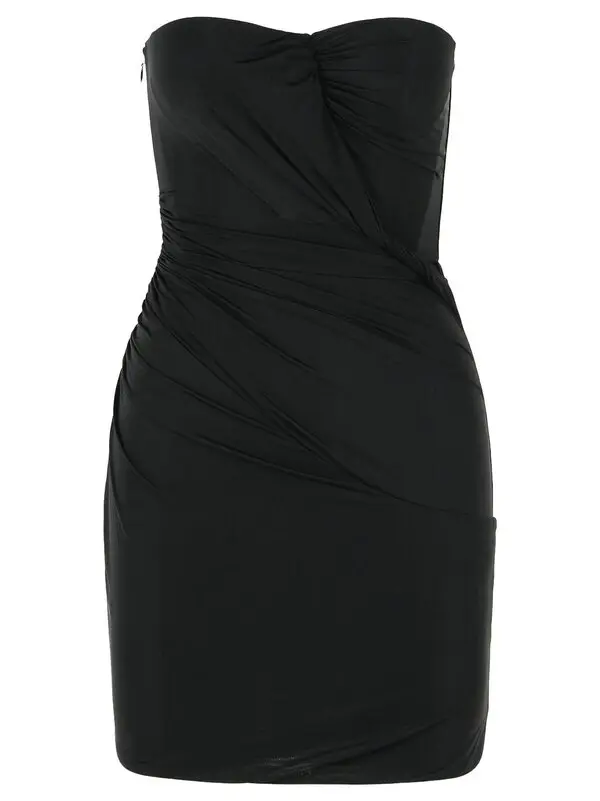 Blumarine Stretch Nylon Dress - Black