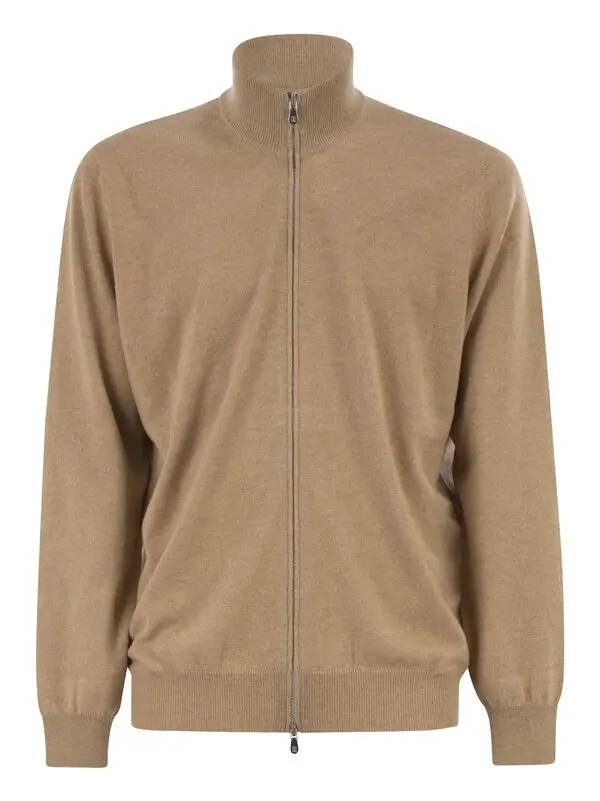 Brunello Cucinelli Cashmere Cardigan - Brown