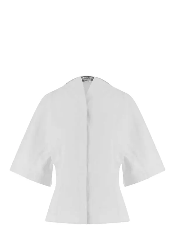 Jacquemus Moisson Cotton Shirt - White