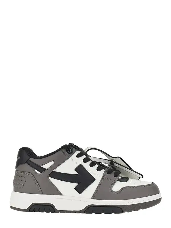 Off-White Out Of Office Leather Sneakers - Gray