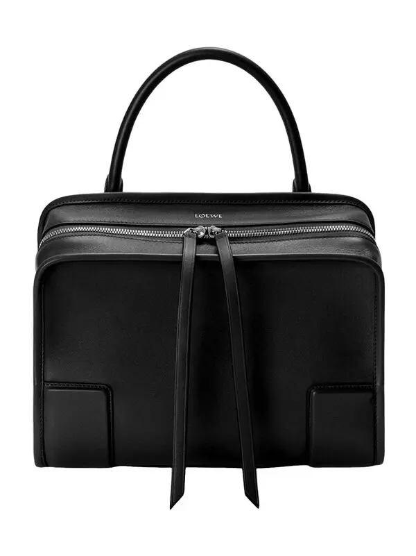 Loewe Amazona 180 Leather Handbag - Black