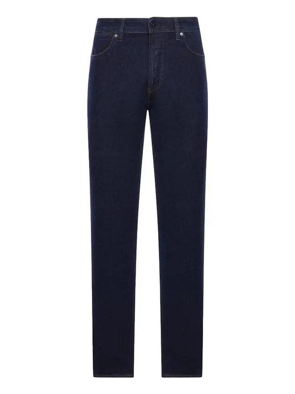 Stone Island Compass Logo Slim Jeans - Blue