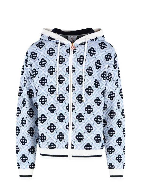 Casablanca Wool Sweatshirt - Blue