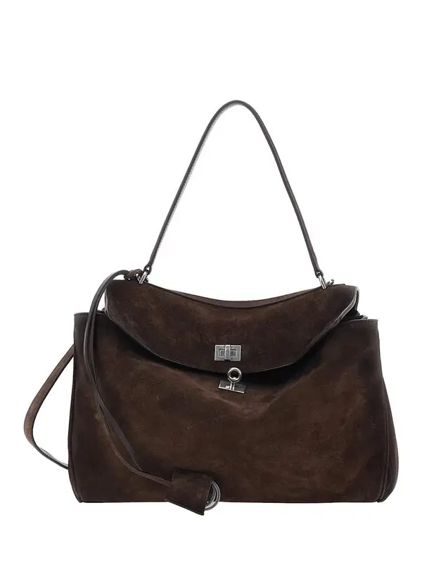 Balenciaga Rodeo Media Shoulder Bag - Brown