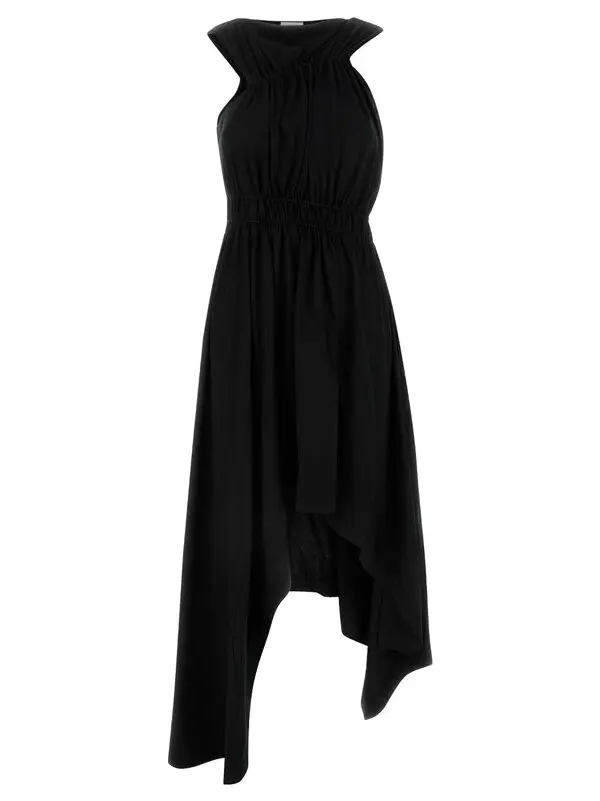 Alexander McQueen Cotton Jersey Dress - Black