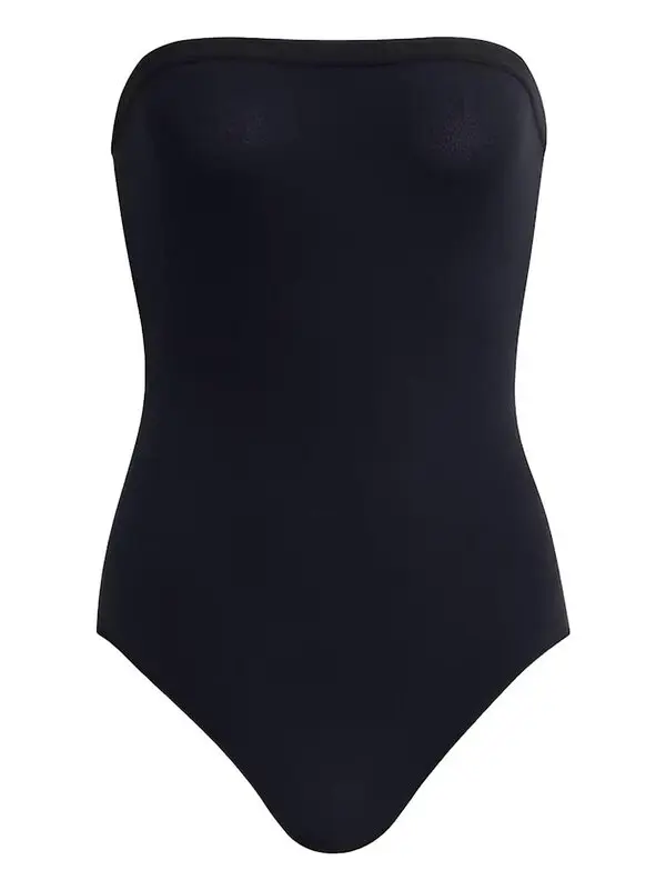 Alaïa Second-skin Knit Bustier Body - Black