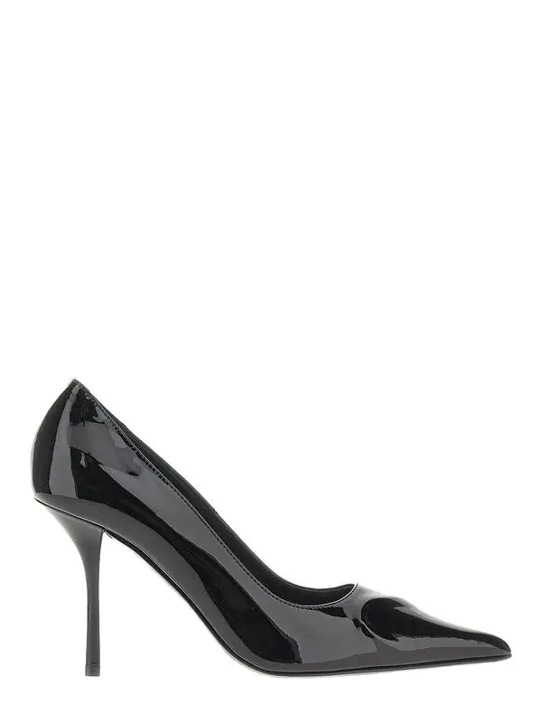 Alaïa Le Cœur 3d' Patent Leather Pumps - Black