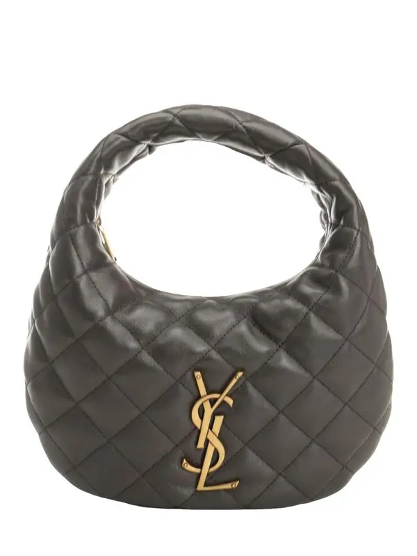 Saint Laurent Icare Hobo Bag - Gray