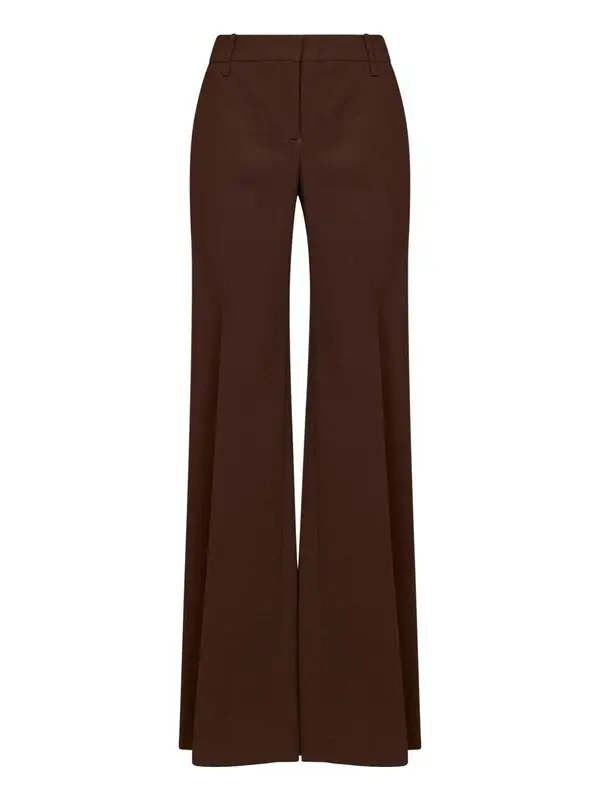 ERMANO SCERVINO Interlock Bootcut Trousers - Multicolor