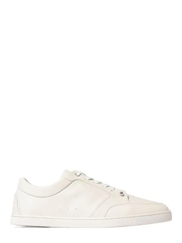 CHRISTIAN LOUBOUTIN Chambelisneak Calf Leather Sneakers - White