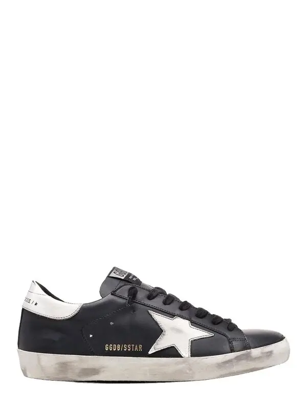 GOLDEN GOOSE Super Star Sneakers - Black