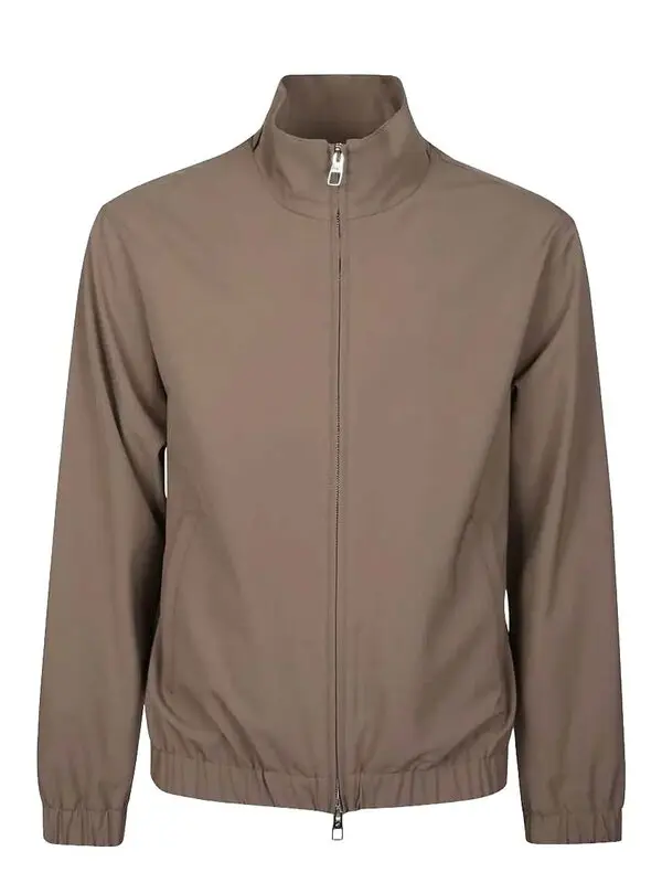 MONTECORE Zip-up Jacket - Brown