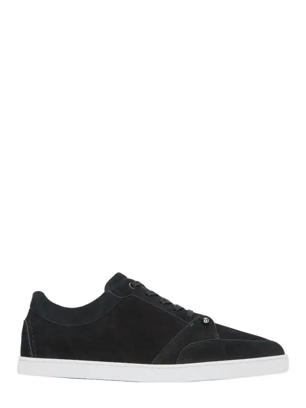 CHRISTIAN LOUBOUTIN Suede Sneakers - Black